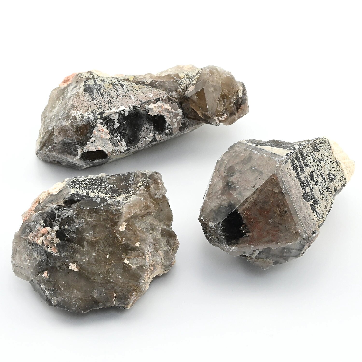 Кристалл раухтопаза (дымчатого кварца) 73*54*46мм, 280-329г .