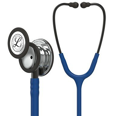 Стетоскоп Littmann Classic III, темно-синяя трубка, 69 см, зеркальная акуст. гол, черн. наконечники