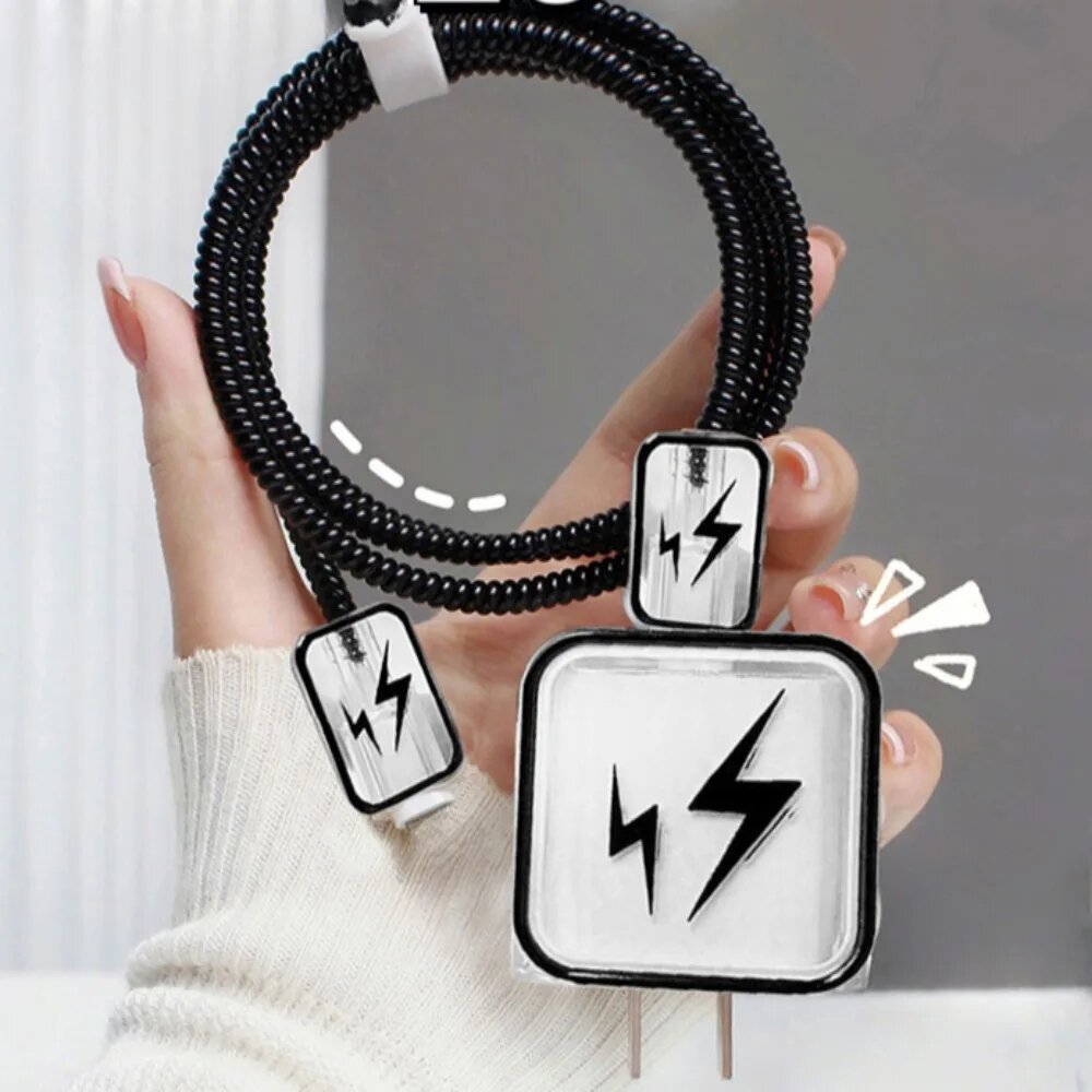 MOONBIFFY силиконовые катушки для кабелей 5 шт. C