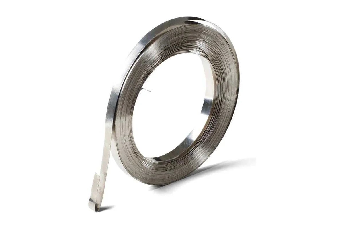 Рулонная лента FORTISFLEX лкс (316)-1504 25 м шириной 15 мм из нержавеющей стали AISI 316