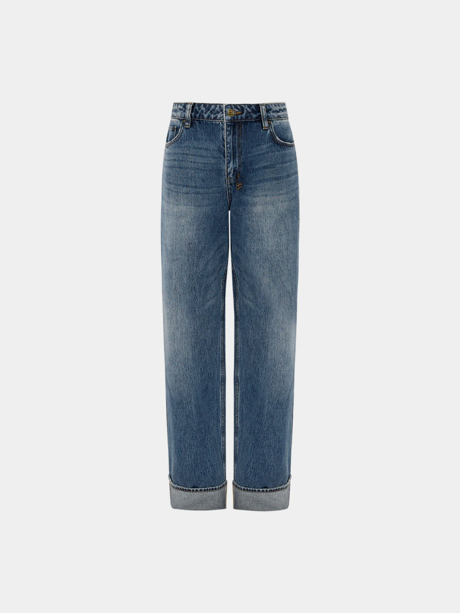 Джинсы Low Rider Cuffed Aged 