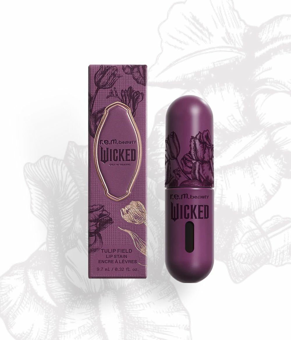 REM BEAUTY Wicked Lipstick Tulip Field Помада оттенок made in oz