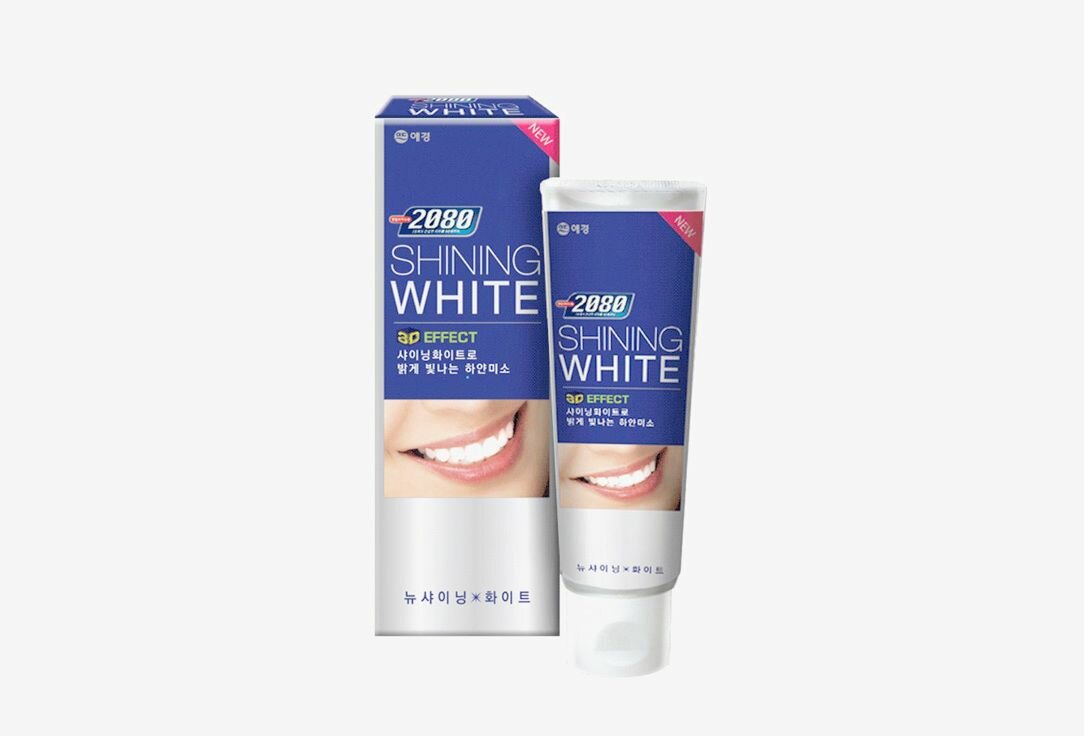 Зубная паста DENTAL CLINIC 2080 Dental Clinic WHITENING&SHINING WHITE 100 г