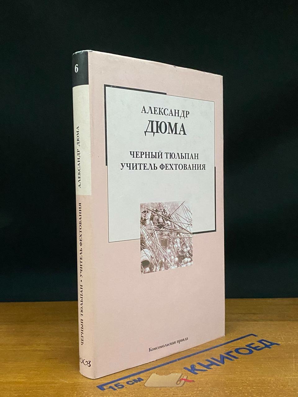 Книга. Чёрный тюльпан. Учитель фехтования. Том 6 2006 (2042506685679)