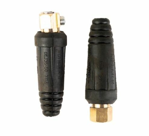 Вилка кабельная P.I.T AWDA01-3550, для сварочного кабеля, сечение провода 35 - 50мм², 300 А