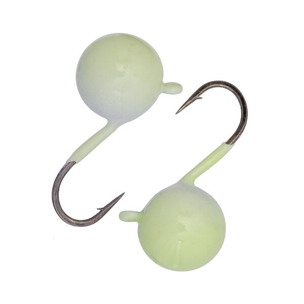 Мормышка вольфрамовая Condor "Дробинка с ушком" (Фосфор), 2 г, d=6 мм NO28-60 P