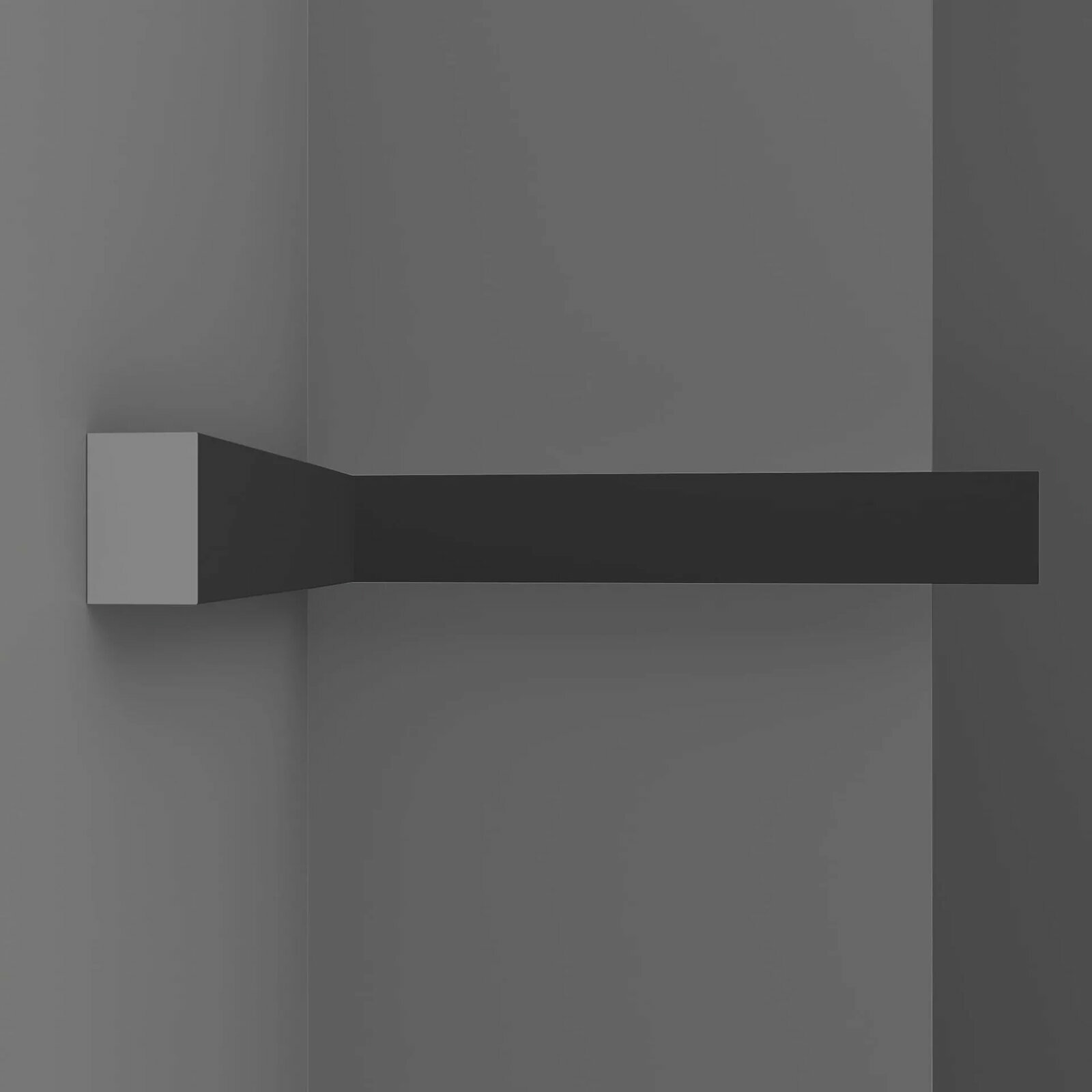 Рейки декоративные на стену, дюрополимер DECOMASTER (декомастер), 20х30х2900 мм, D048-116 ДМ черный матовый