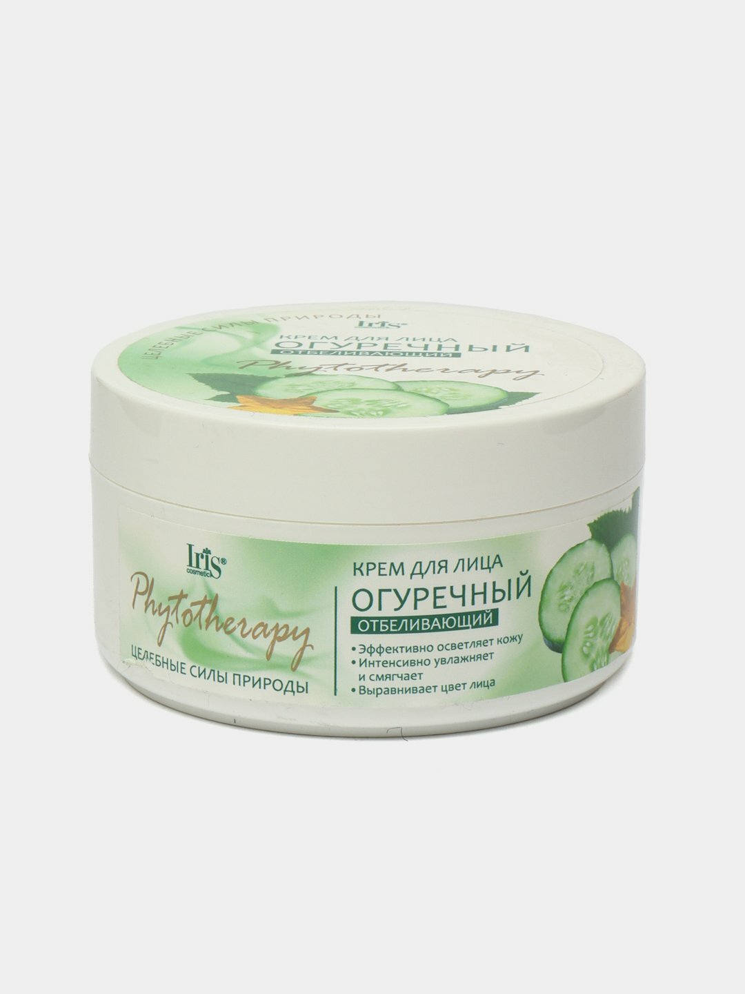 Крем-бальзам Iris, Phytotherapy, для лица, Огуречный, 180 мл