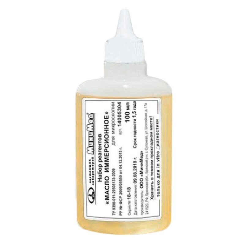 Набор реагентов КНР масло иммерсионное 100 мл, МиниМед (14005304)