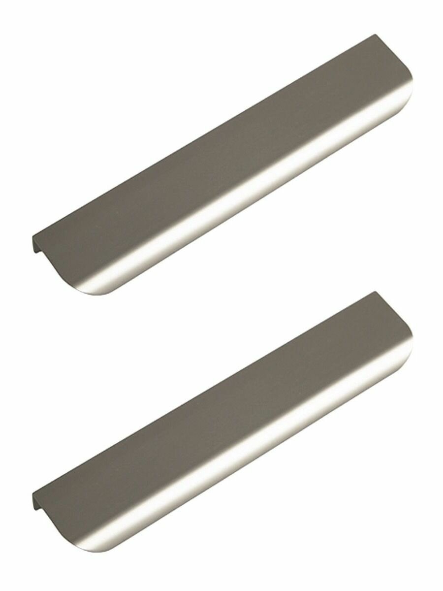 Ручка мебельная профиль HART 320 мм никель (комплект 2 шт.)