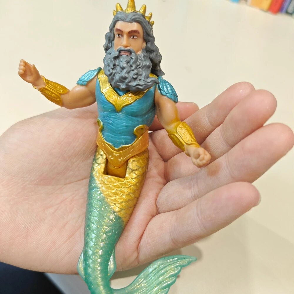 Приключения маленькой Русалочки Ариэль, коллекционные кавайные фигурки из полиуретана, декоративные фигурки героев, детские игрушки
