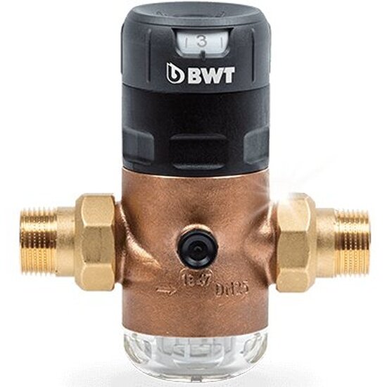 Редуктор давления Bwt D1 Red 3/4" красная латунь (безсвинцовая), холодная вода