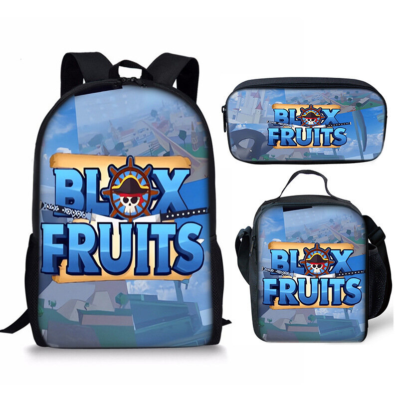 Рюкзак школьный + сумка через плечо + пенал-3 и 1 Сумка школьная мальчика для девочки подарок- Roblox