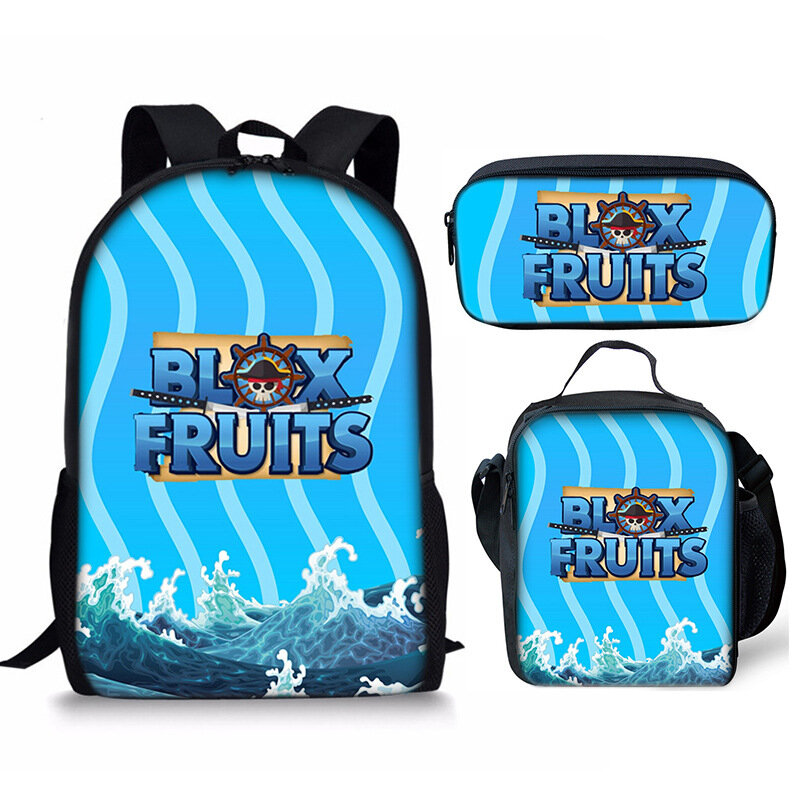 Рюкзак школьный + сумка через плечо + пенал-3 и 1 Сумка школьная мальчика для девочки подарок- Roblox