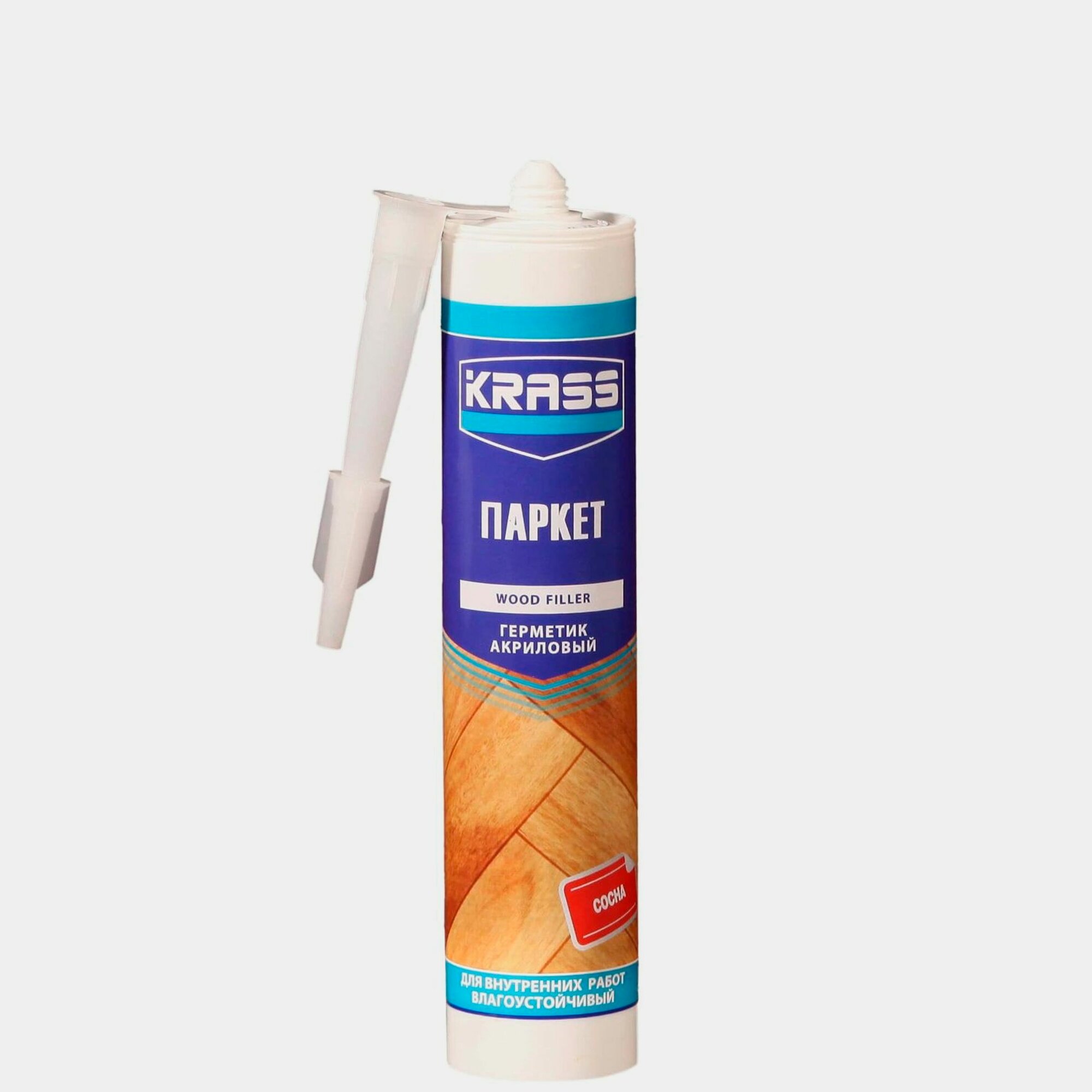 Красс герметик для дерева, акриловый, цвет сосна, 300 мл