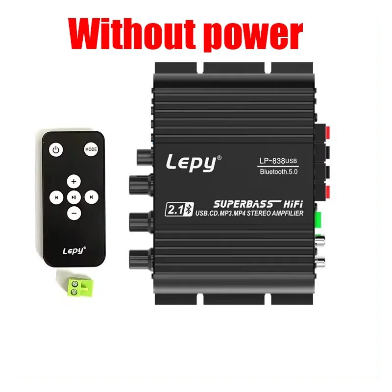 Lepy LP-838USB Беспроводной усилитель 2.1 without power