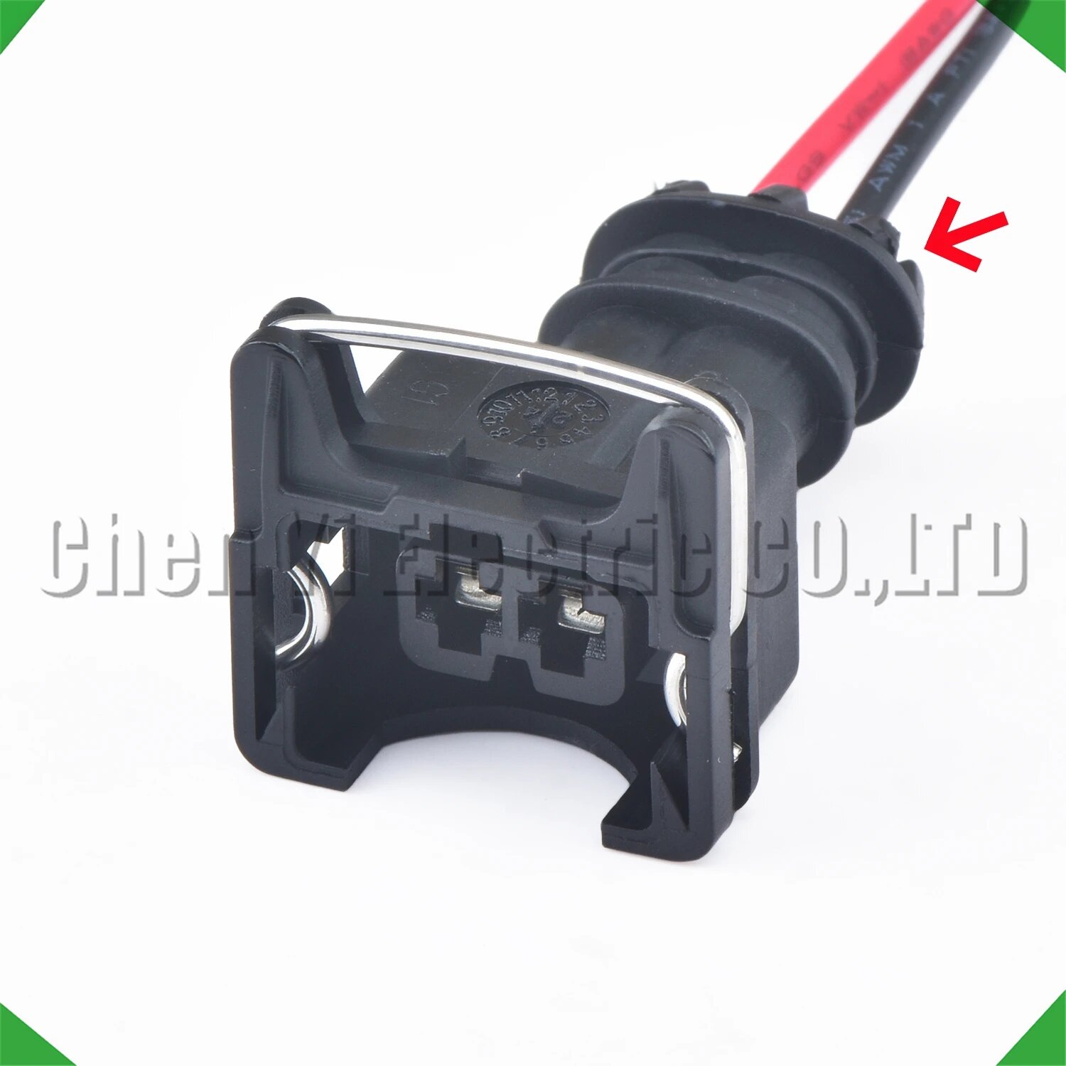 2-контактный автоматический разъем, высоковольтная катушка зажигания, насадка для распыления топлива, жгут проводов, вилка 282762 -1 282189 -1 2209440 -1 282190 -1 для EV1 A Female 15CM