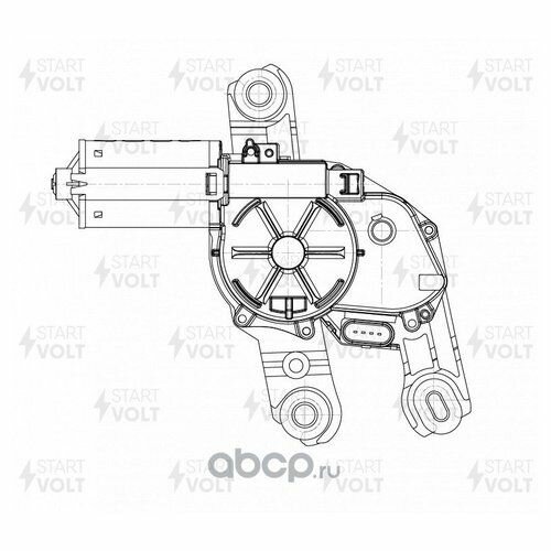 Мотор стеклоочистителя Стартвольт VWB1850