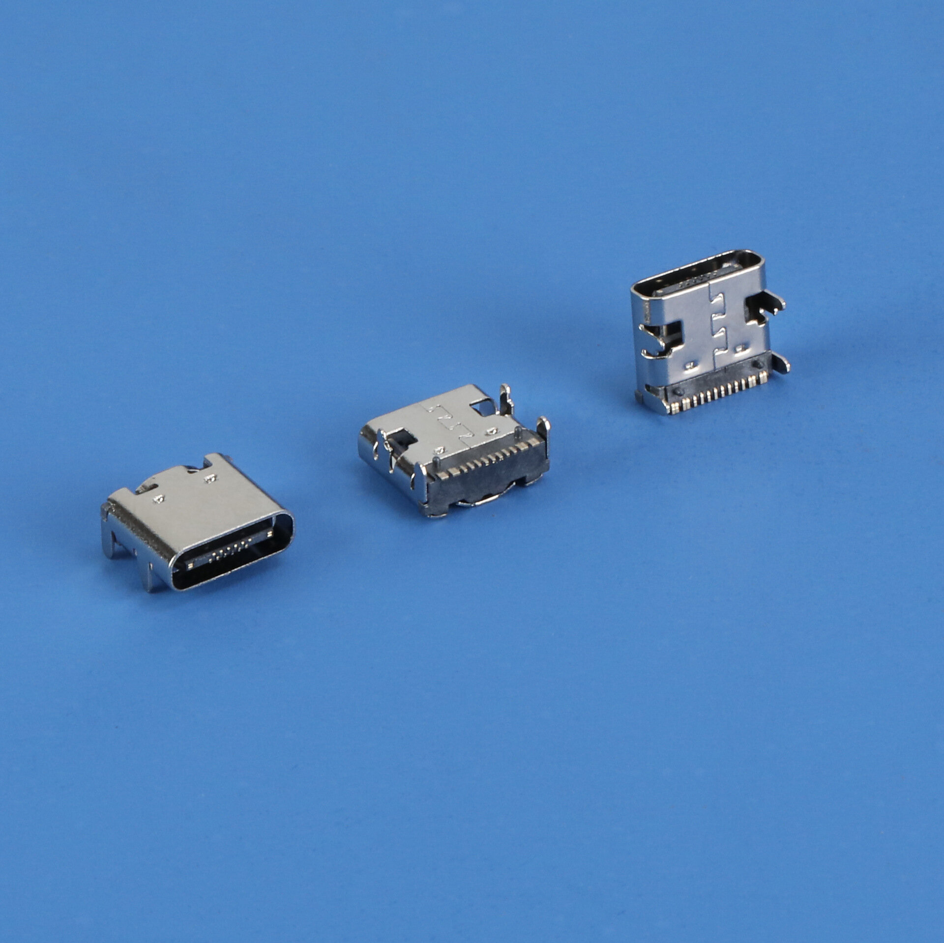 Разъем USB Type-C 16-pin. Под пайку, 5-шт.
