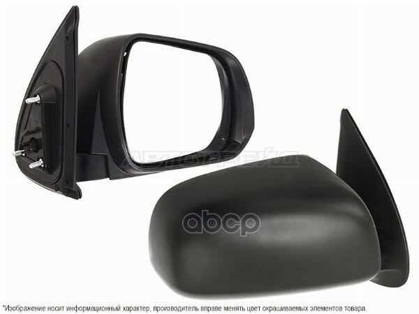 Зеркало Toyota Hilux Pick Up 04-08 / Fortuner 04-08 (Справа/ Механическое) Sat арт. ST-TY96-940-1