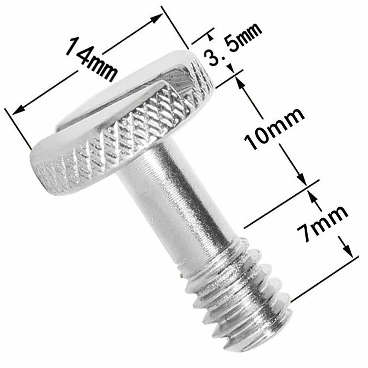 Винт 1/4' LS-005 (Iron) для фотокамер