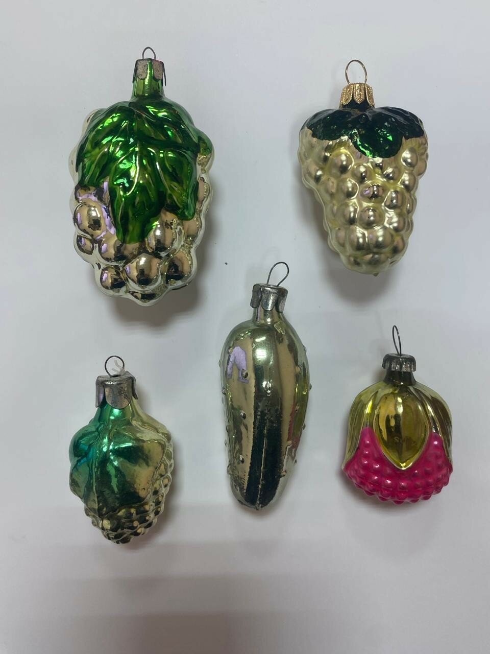 Игрушка на елку Набор игрушек 5шт Винтаж из СССР