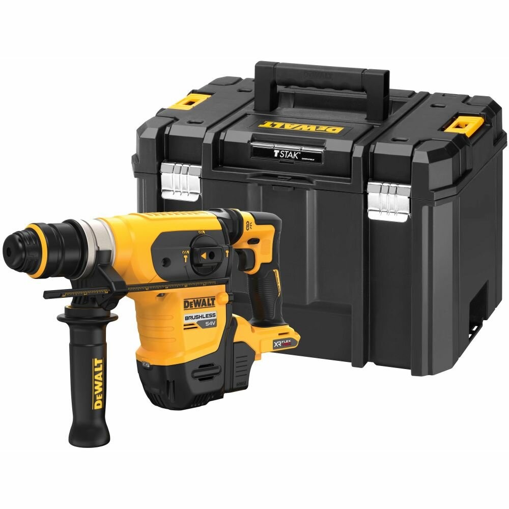 Аккумуляторный перфоратор DEWALT DCH416NT, 54 В, 4.5 Дж, 4200 уд/мин, без АКБ и ЗУ, в кейсе TSTAK (DCH416NT-XJ)
