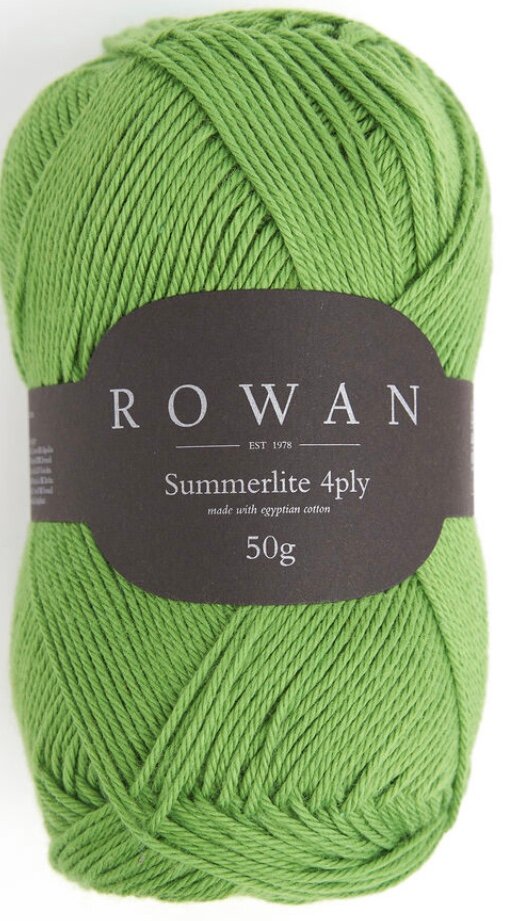 Summerlite 4ply /Саммерлайт 4-х ниточная/ пряжа Rowan, 9802179 (448, *, basil (базилик), зеленый)