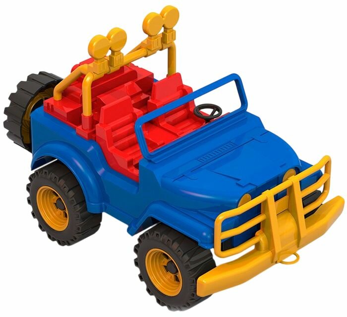 Пластиковая модель "Автомобиль Сафари Джип" для детей, игрушечный транспорт, детская машинка, сюжетно-ролевая игрушка, для игр в песочнице и дома