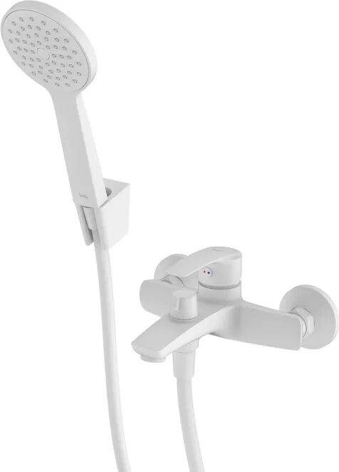 Смеситель для ванны с душем IDDIS Ray RAYWT02i02 белый