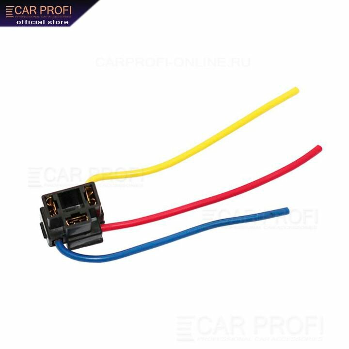 Ремонтный разъм CarProfi CNR-OEM-H4, для H4, с тремя проводами (1 шт.)