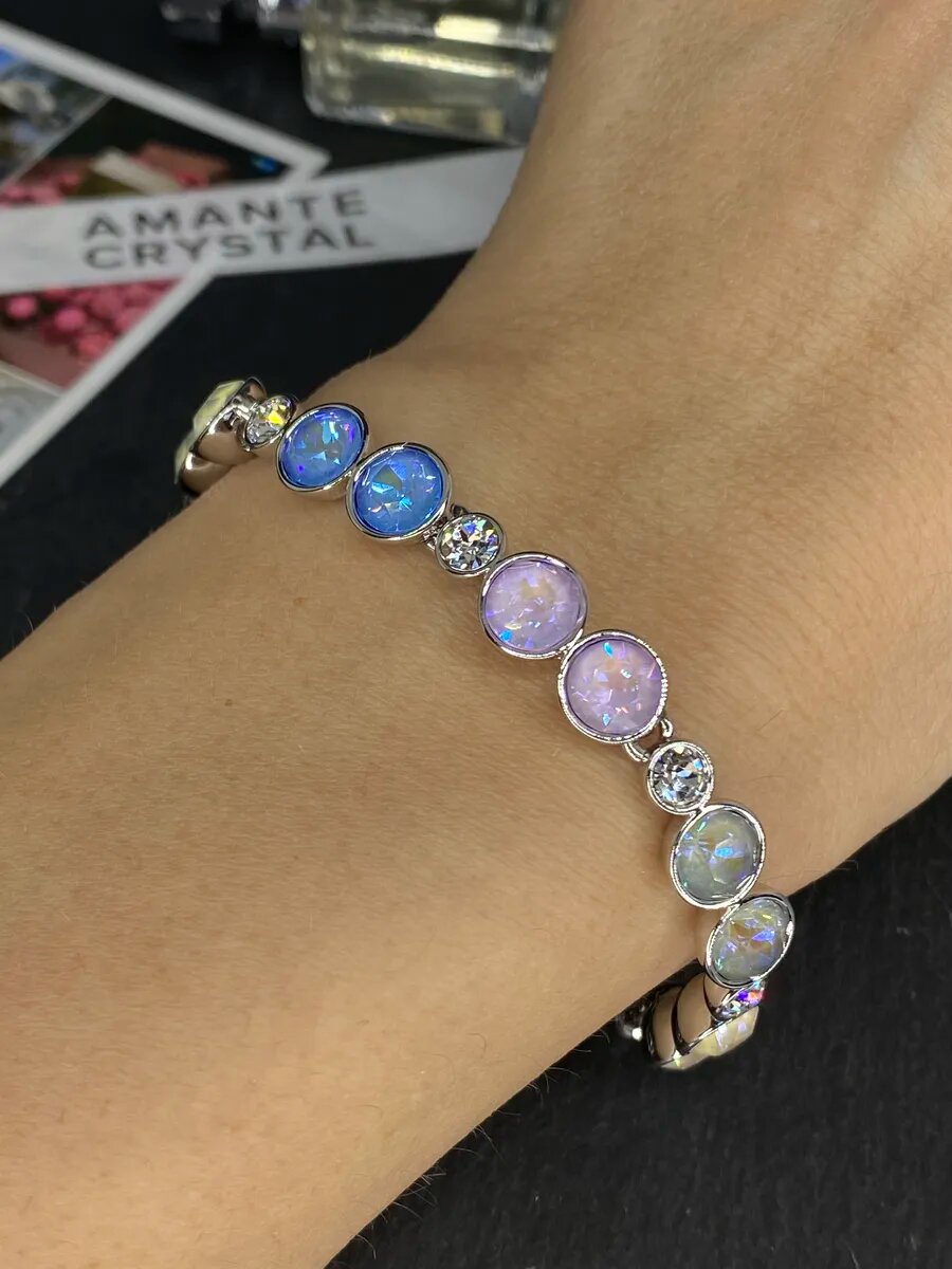 Браслет, стразы