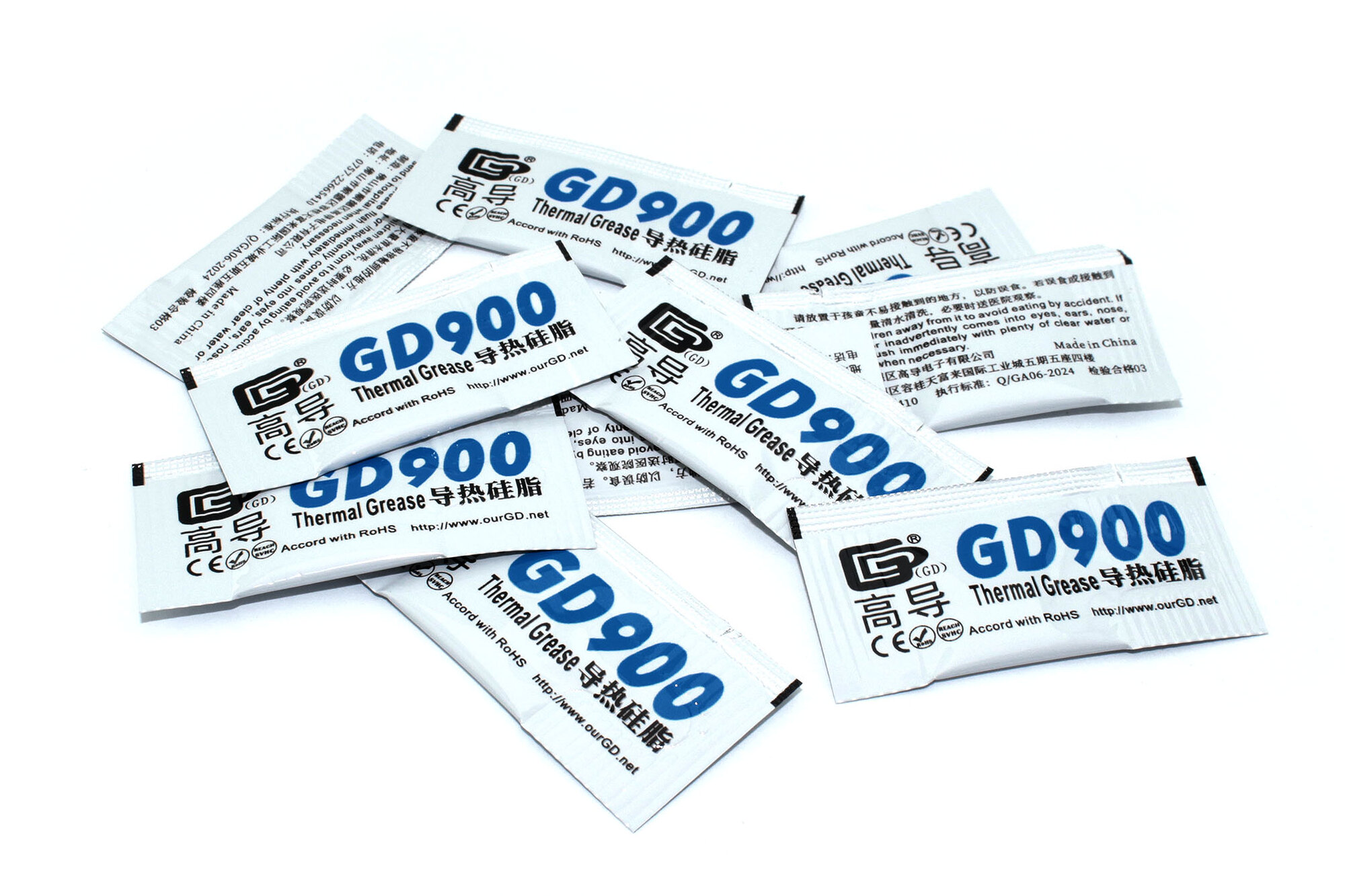 Термопаста GD900 MB05 0,5 грамм в пакетике 10 шт