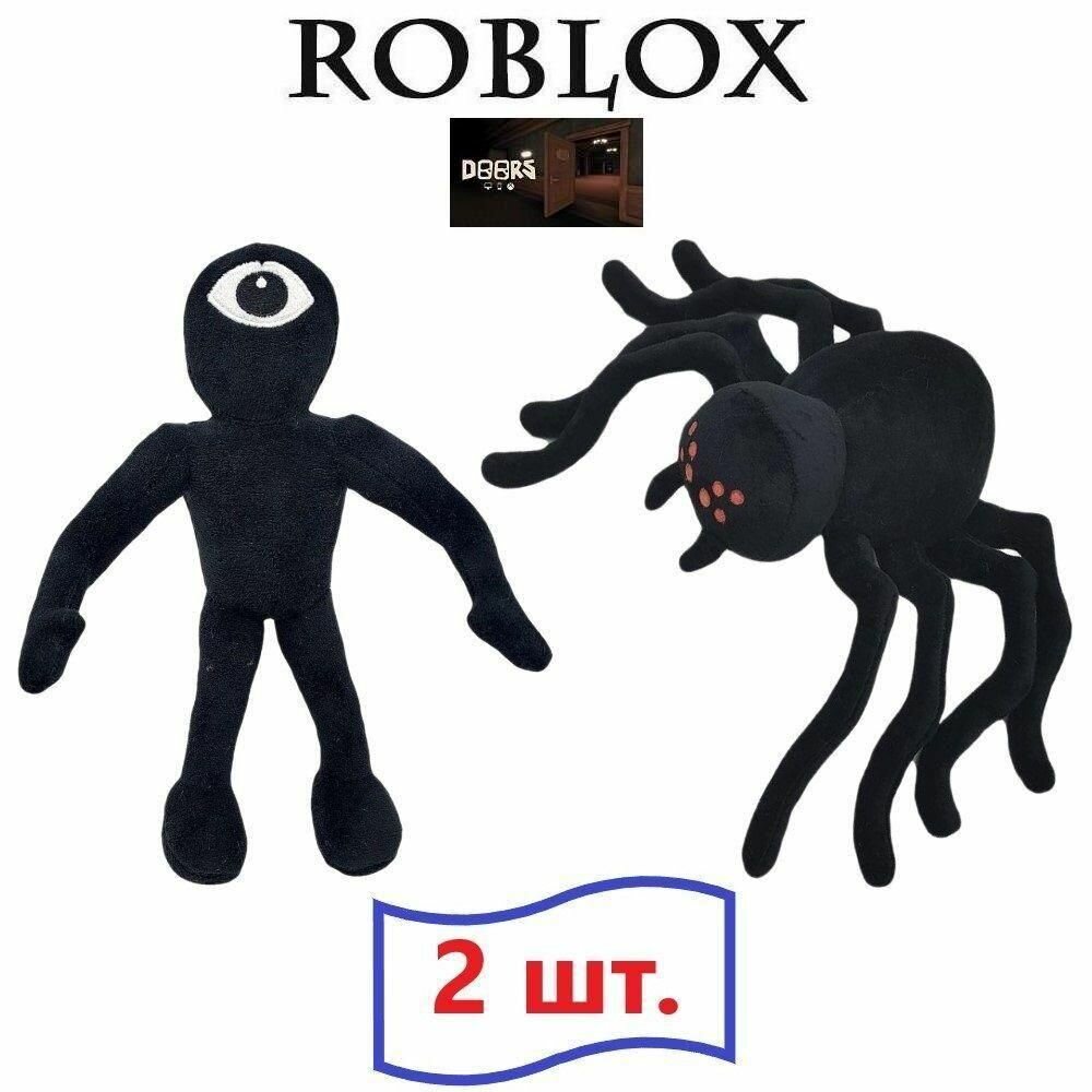 Дорс игрушка роблокс набор сик и тимоти, doors roblox игрушки набор seek и timothy (20 штук наклейки в подарок)