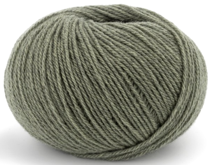 Como Cashmere /Комо Кашемир/ пряжа Lamana (70% шерсть мериноса сверхтонкая, 30% кашемир),25г/120м (64, salbei (шалфей), зеленый, New!)