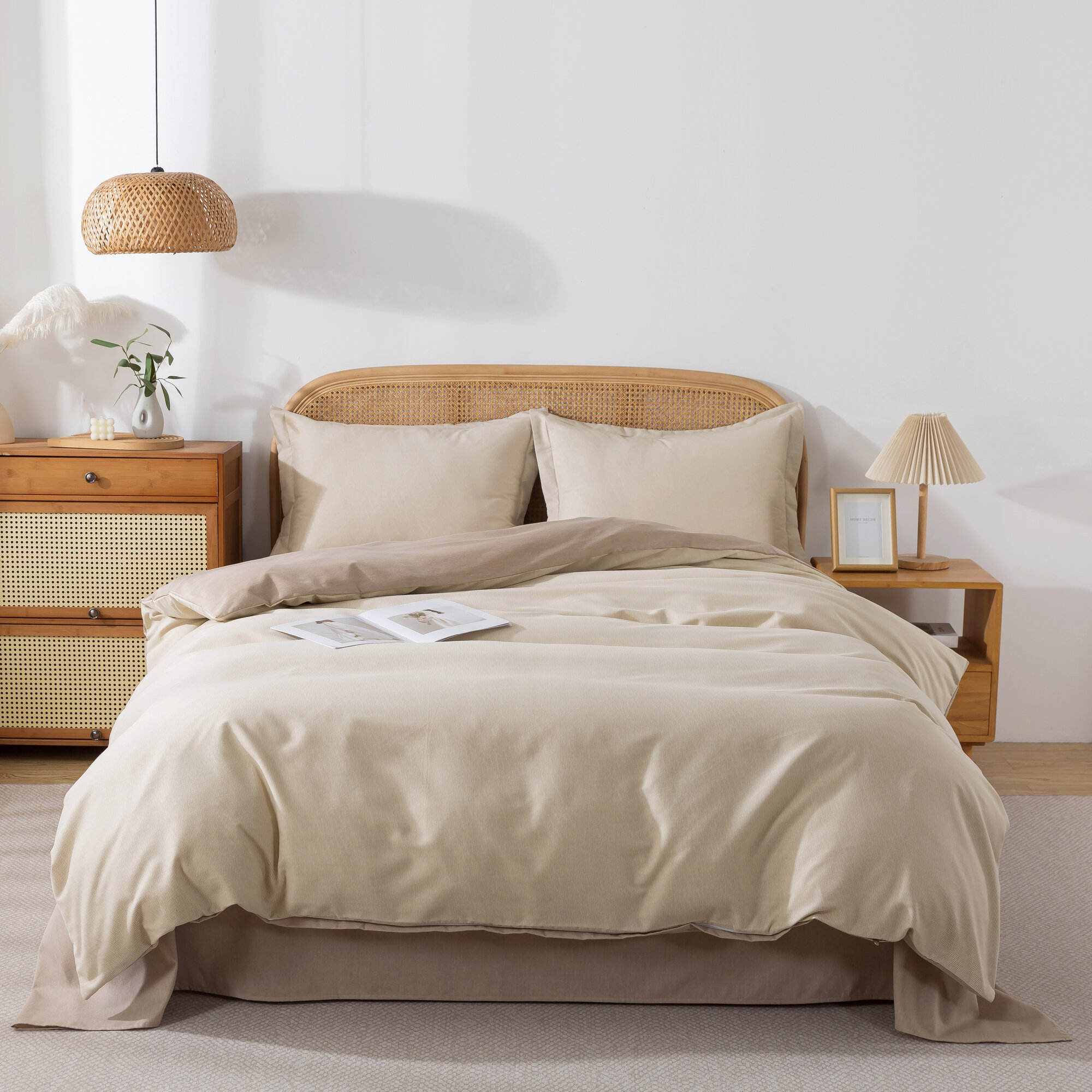 Постельное белье евростандарт, наволочки 50х70, ткань фланель