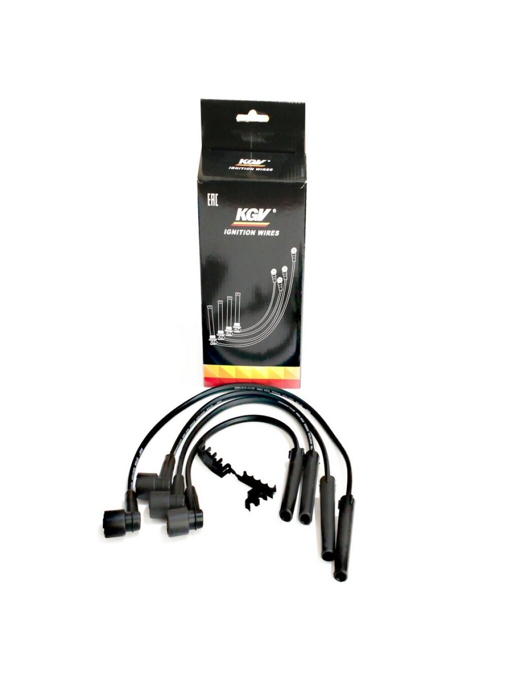 Провода высоковольтные для а/м ВАЗ 2111 (8 клап.) "KGV" (арт. KGV 1004)