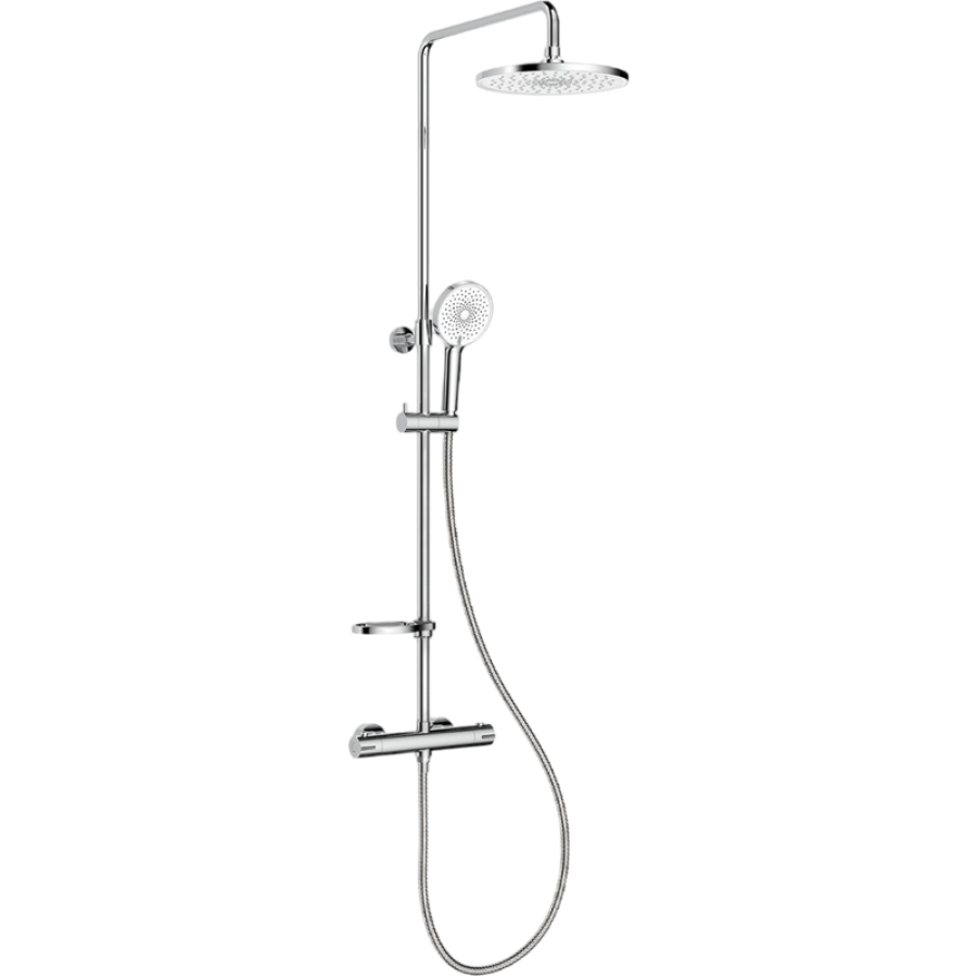Душевая стойка Milardo Ideal Spa ILSSBTHM89 хром глянцевый