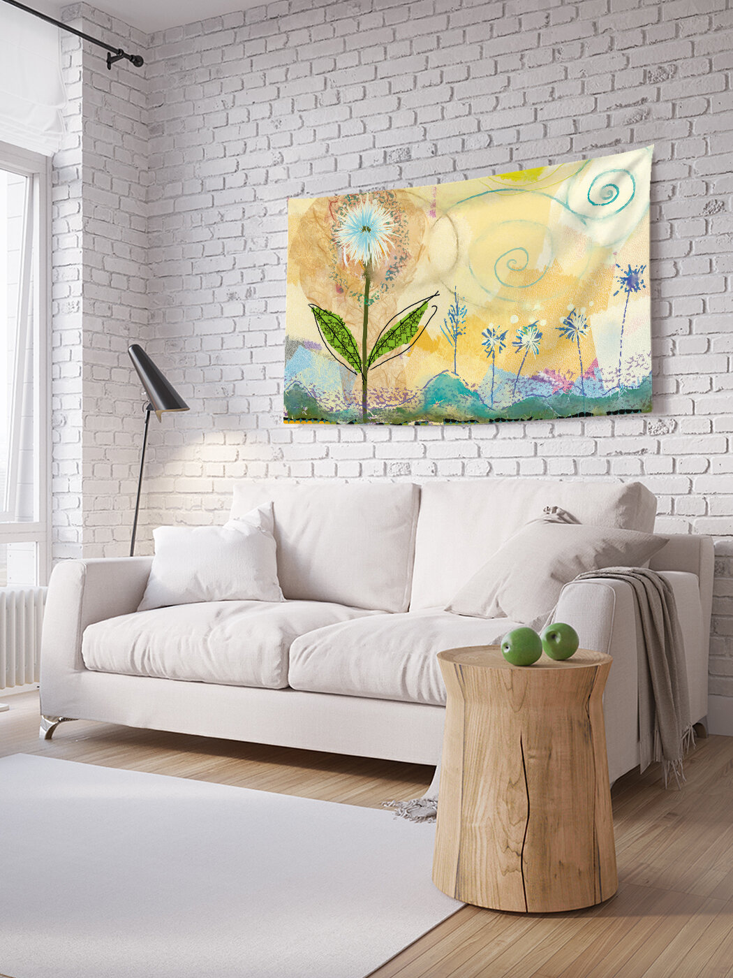 Фотопанно на стену горизонтальный постер 100х150 "Детская фантазия", JoyArty