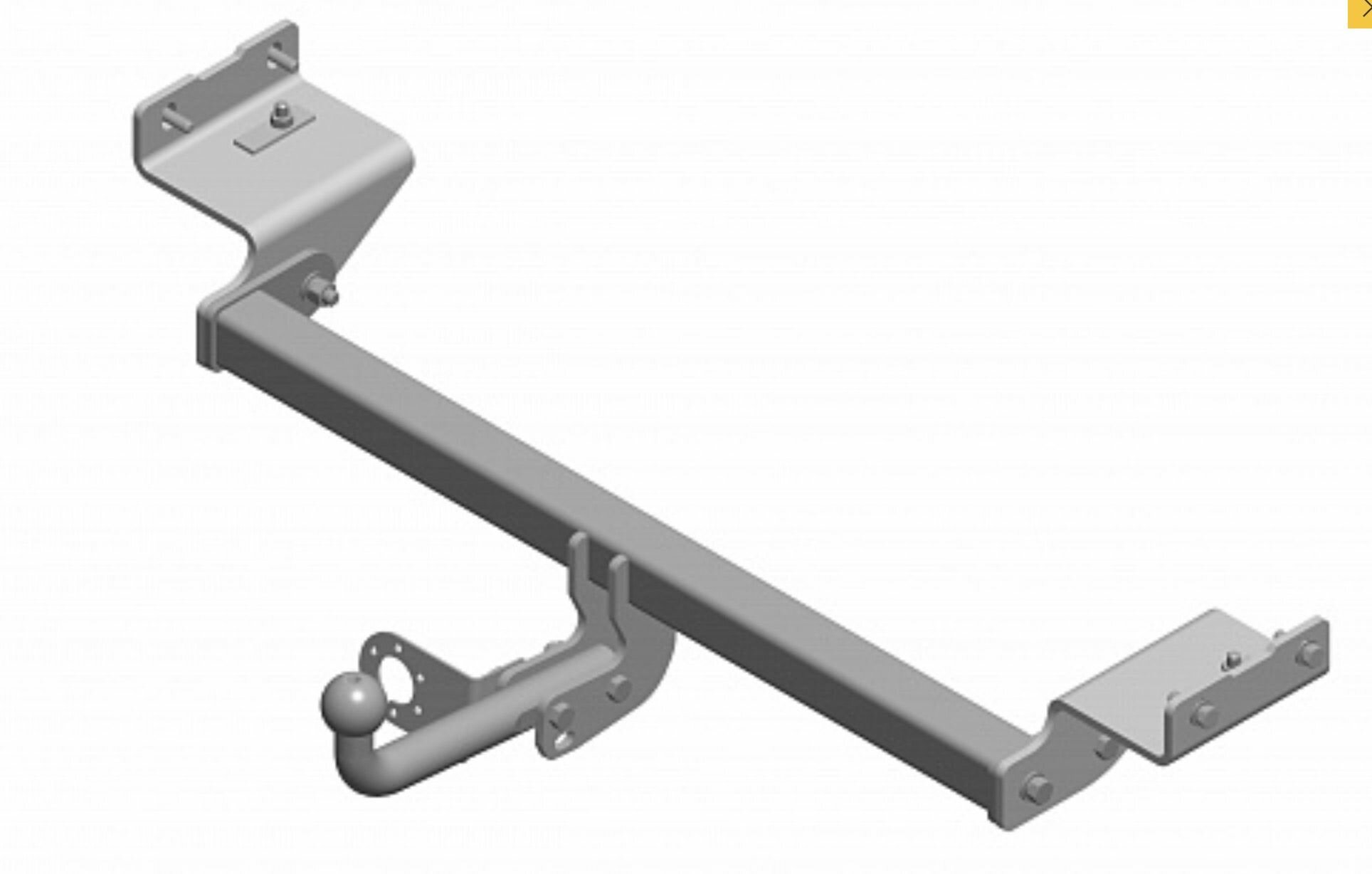 Фаркоп AvtoS для HYUNDAI CRETA (2016-) с универсальной электрикой Smart(блок) и сертификатом в комплекте, арт.(HY 29+smart)