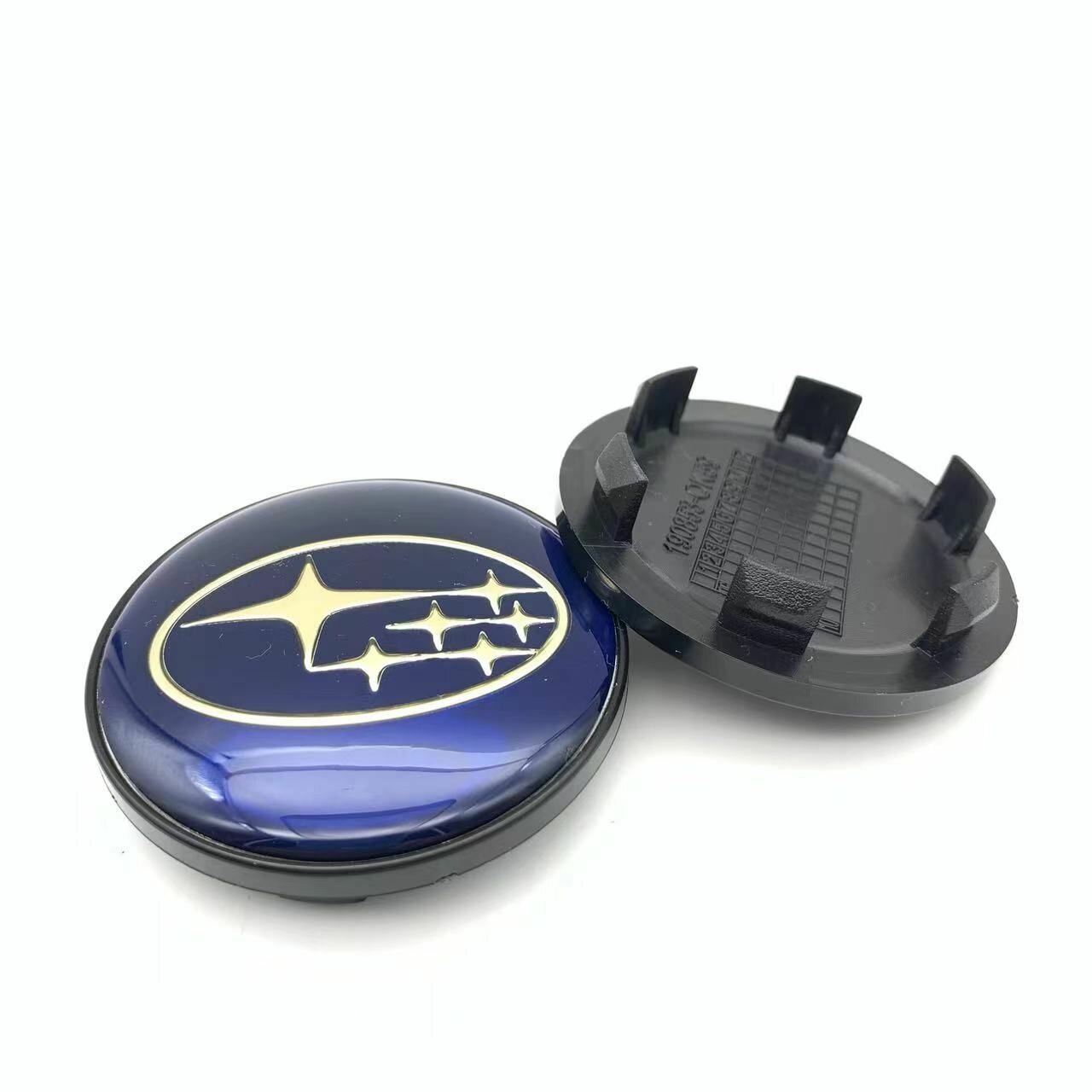 Колпачки заглушки на литые диски Subaru STI 59/51/9 мм 4 шт.