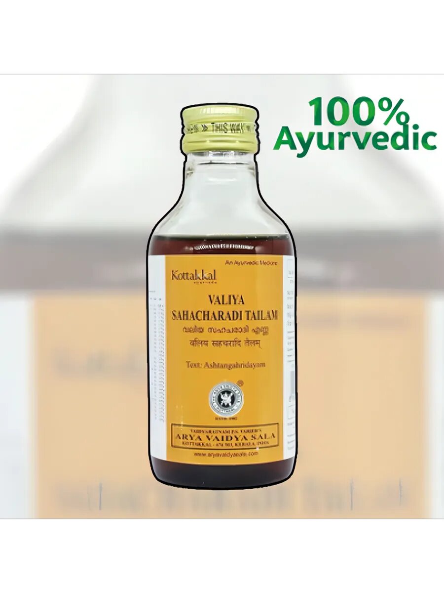 Масло Валия Сахачаради Тайлам Коттаккал для ног, суставов