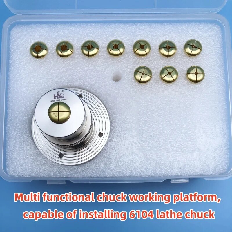 Инструмент для ремонта часов. Рабочая платформа с многофункциональным патроном. Верстак для обслуживания деталей.