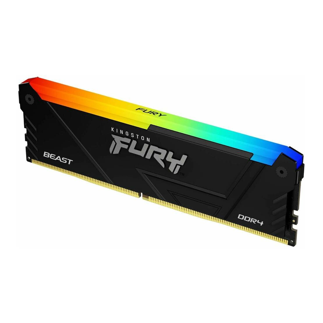 Оперативная память Kingston FURY Beast RGB KF436C17BB2A/8 (DDR4 DIMM 8GB 3600MHz XMP) черный
