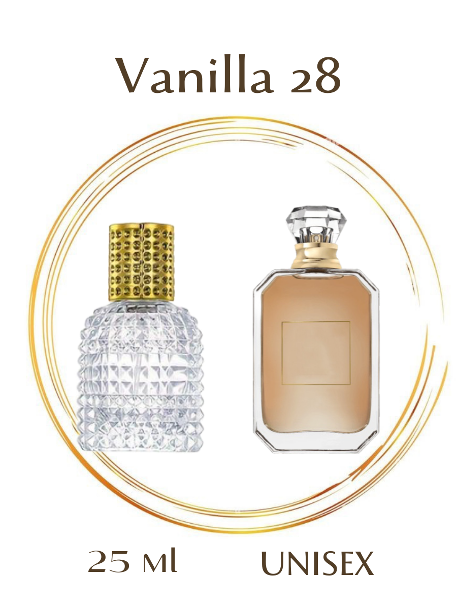 Духи парфюм Vanilla 28 спрей 25 мл унисекс, восточные, гурманские