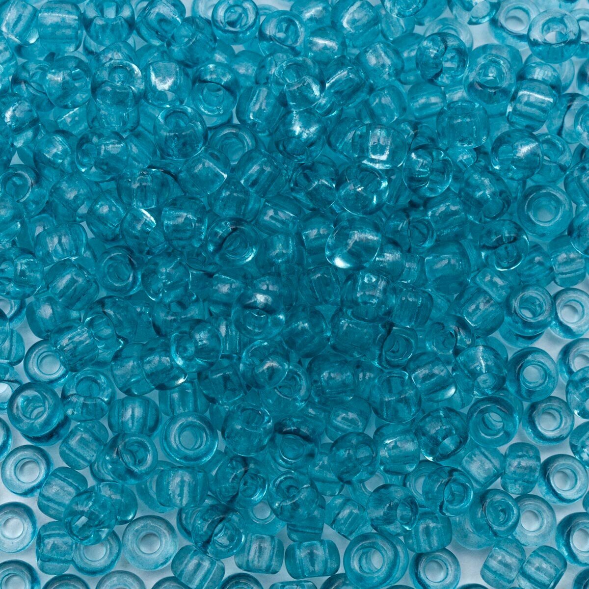 Бисер чешский Preciosa 10/0 (01133), стекло, круглое отверстие, 5 г*10 упак