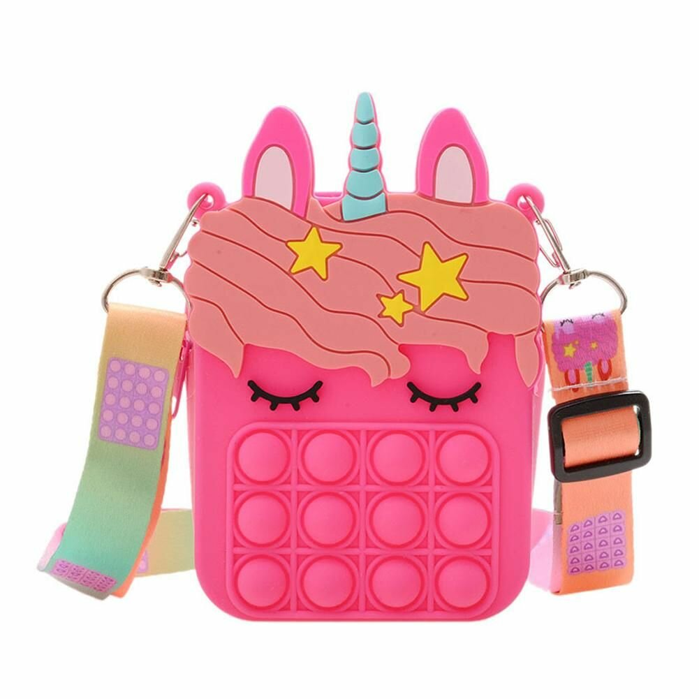 Милая сумочка через плечо, цветовая гамма макарон, Подходит в качестве подарка для детей.