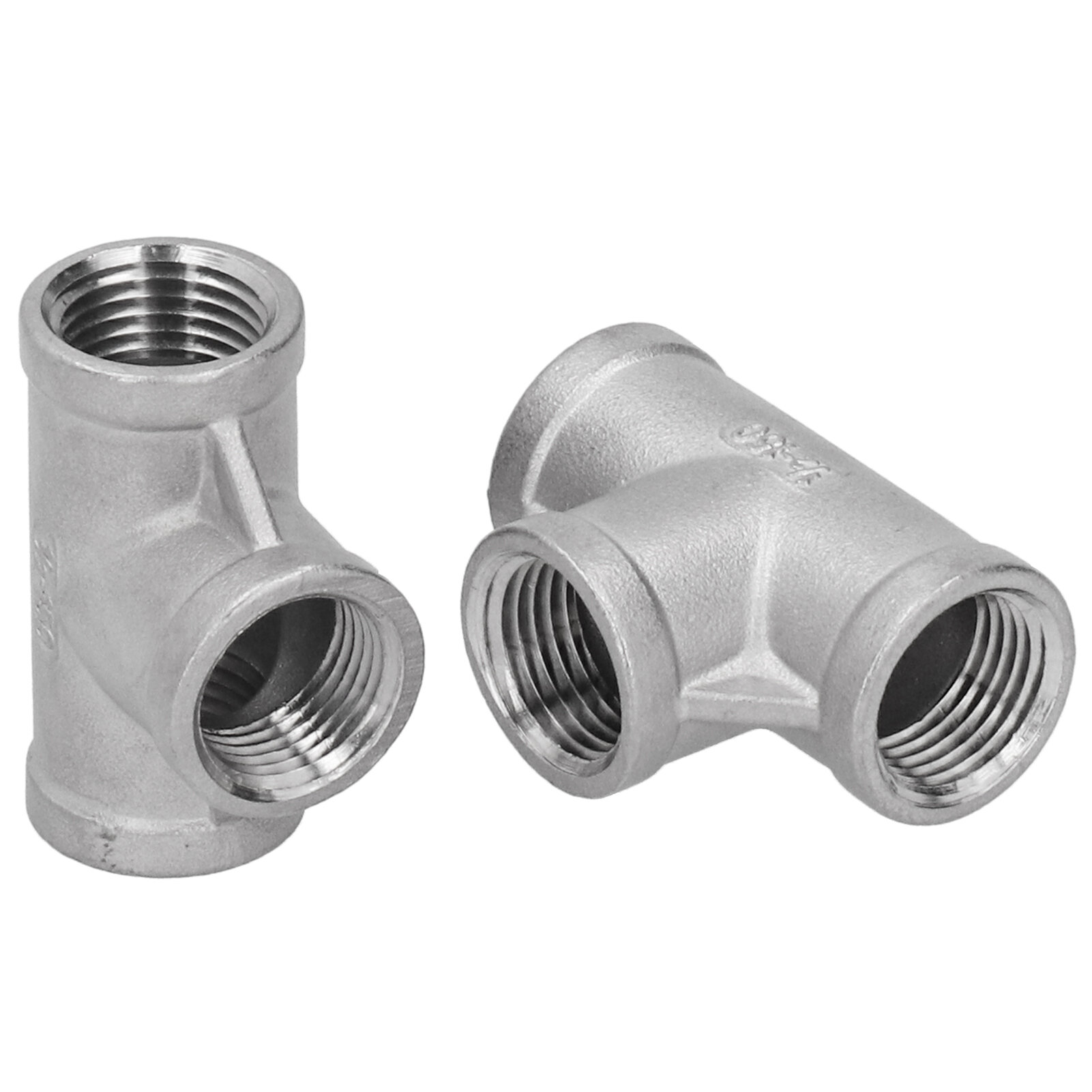 2 шт. Тройник-переходник из нержавеющей стали 316 NPT 1/2 150T, резьбовые фитинги для литых труб