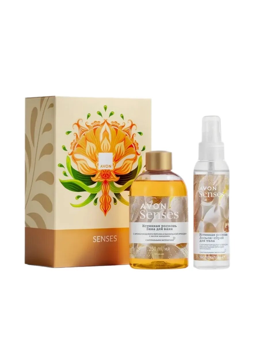 Набор для тела «Истинная роскошь» Спрей+Пена