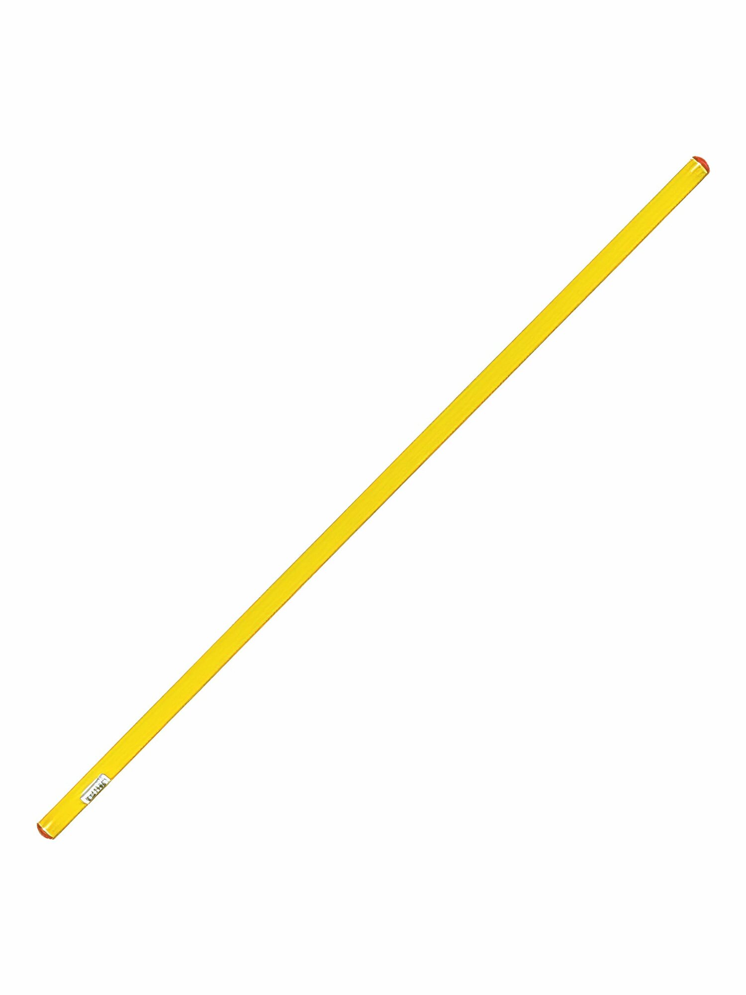 Пластиковая гимнастическая палка 106 см, спортивный инвентарь для тренировок в спортзале и дома, цвет жёлтый